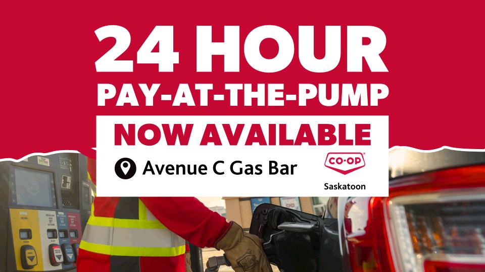 24 HOUR FUELLING NOW AVAILABLE | Saskatoon Co-op