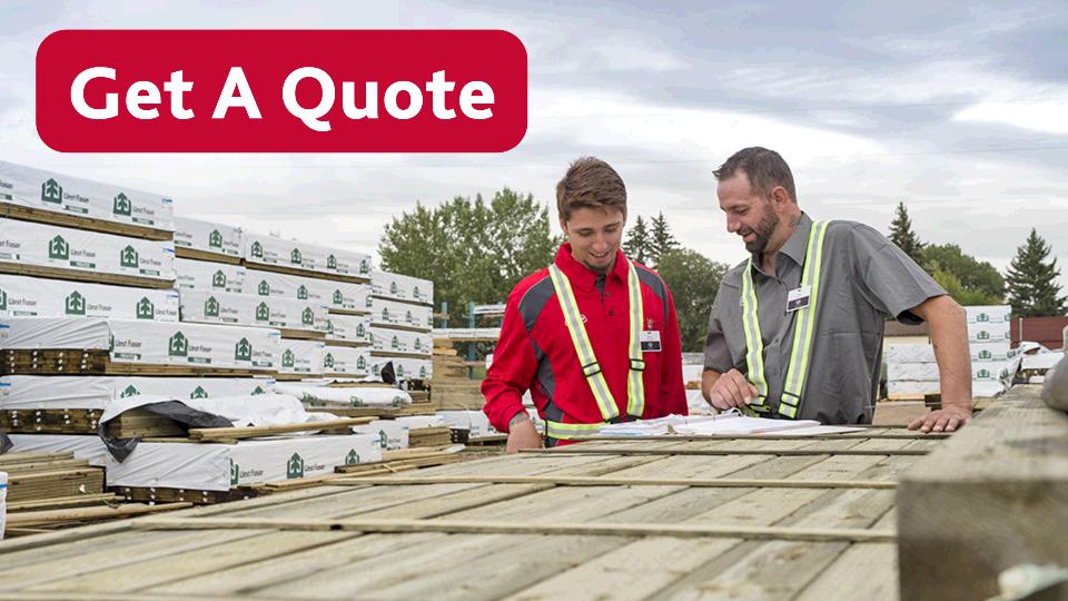 Get A Quote For Your Project | Saskatoon Co-op