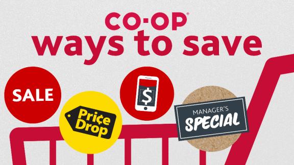 FOOD CO-OP WAYS TO SAVE | Saskatoon Co-op